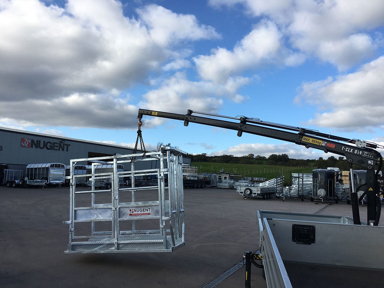 Nugent Crane Trailers - CM Plant Sales Nugent Trailers & Agricultural ...